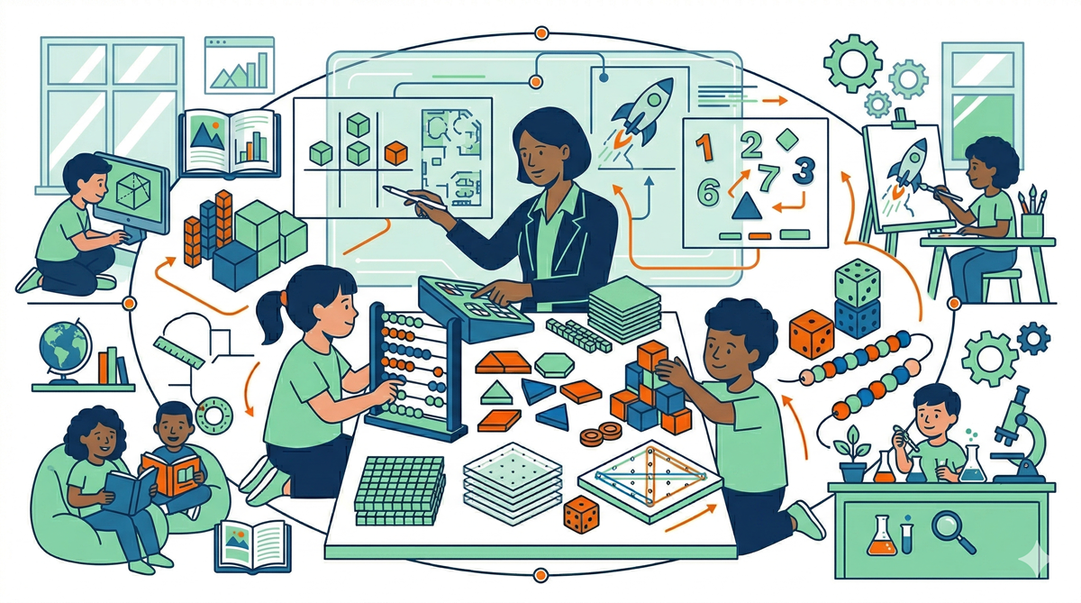 How to Create Integrated STEM Learning Centers